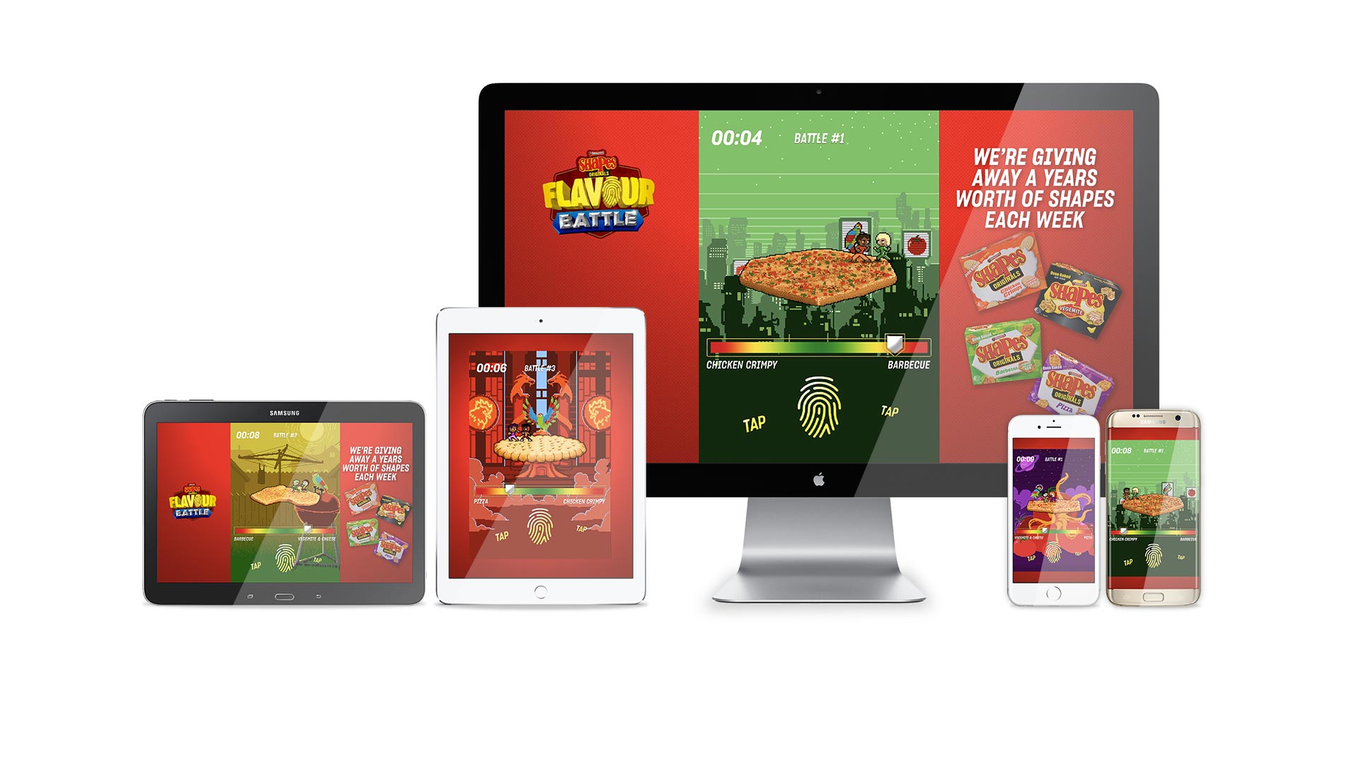 Arnotts Shapes Flavour Battle – Adam Walker Film