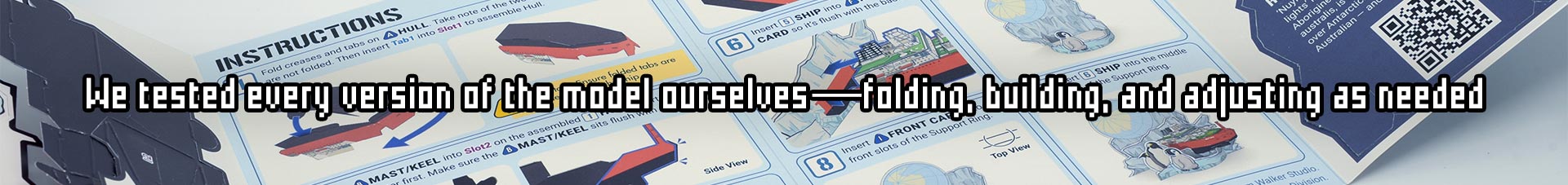 RSV Nuyina Papercraft – Adam Walker Film